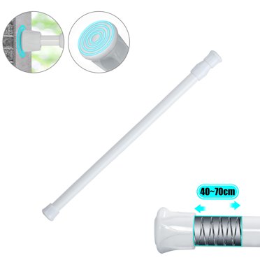 Graber 7/16" Spring Tension Rod 11-18" adjustable width (2 Per Pack ...