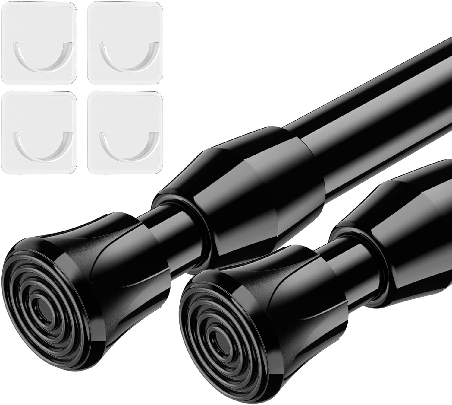 Spring Tension Curtain Rods Short Adjustable Tension Rod 27