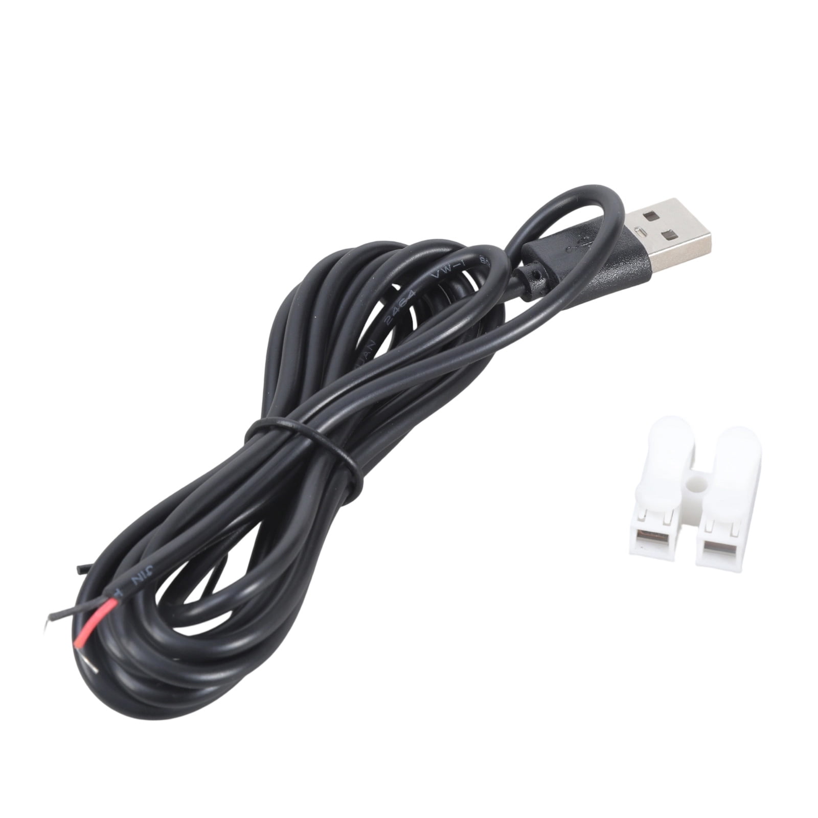 Spring Terminal USB2.0 Male Charging Cable 5V Solderless Connection ...