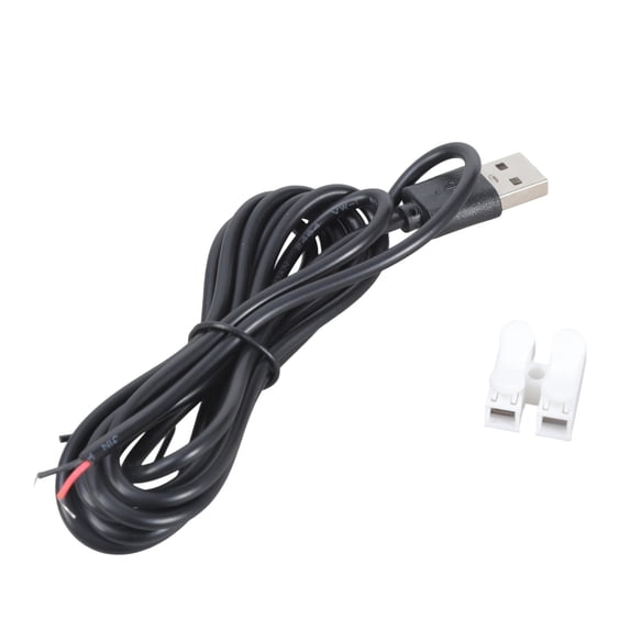 Spring Terminal USB2.0 Male Charging Cable 5V Solderless Connection ...