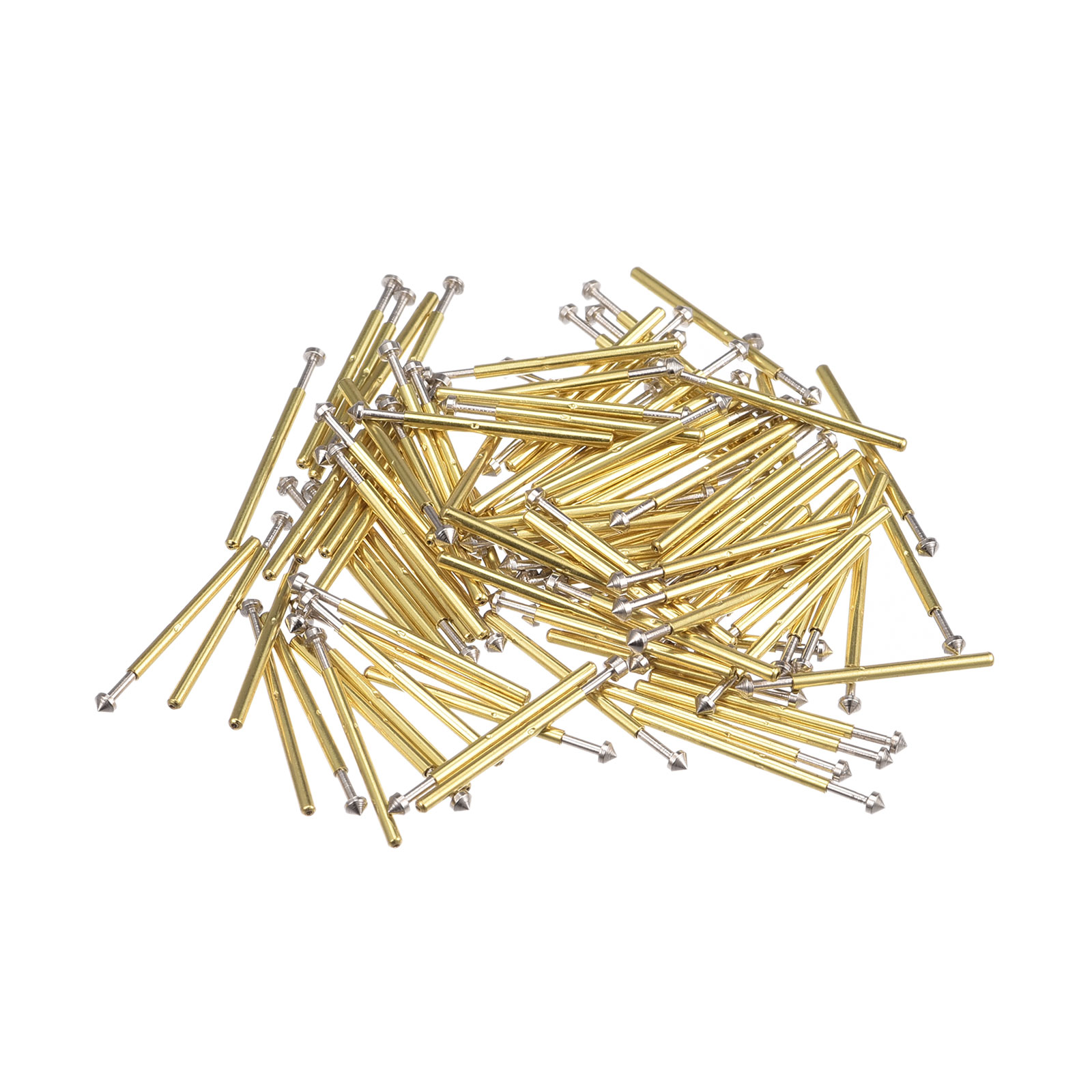 Spring Test Probe Pin 100pcs 1.5mm Tip 16.5mm for PCB Board Testing ...