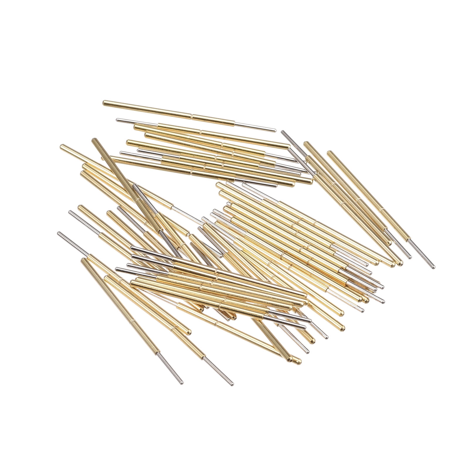 Spring Test Probe Pin 50pcs 0.74mm Tip 1.02mm Thimble 24.2mm for PCB ...