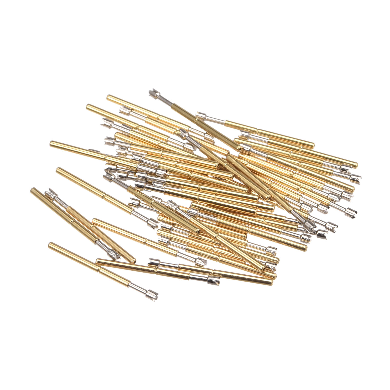 Spring Test Probe Pin 50pcs 1.3mm Tip 1.02mm Thimble 16.5mm for PCB ...