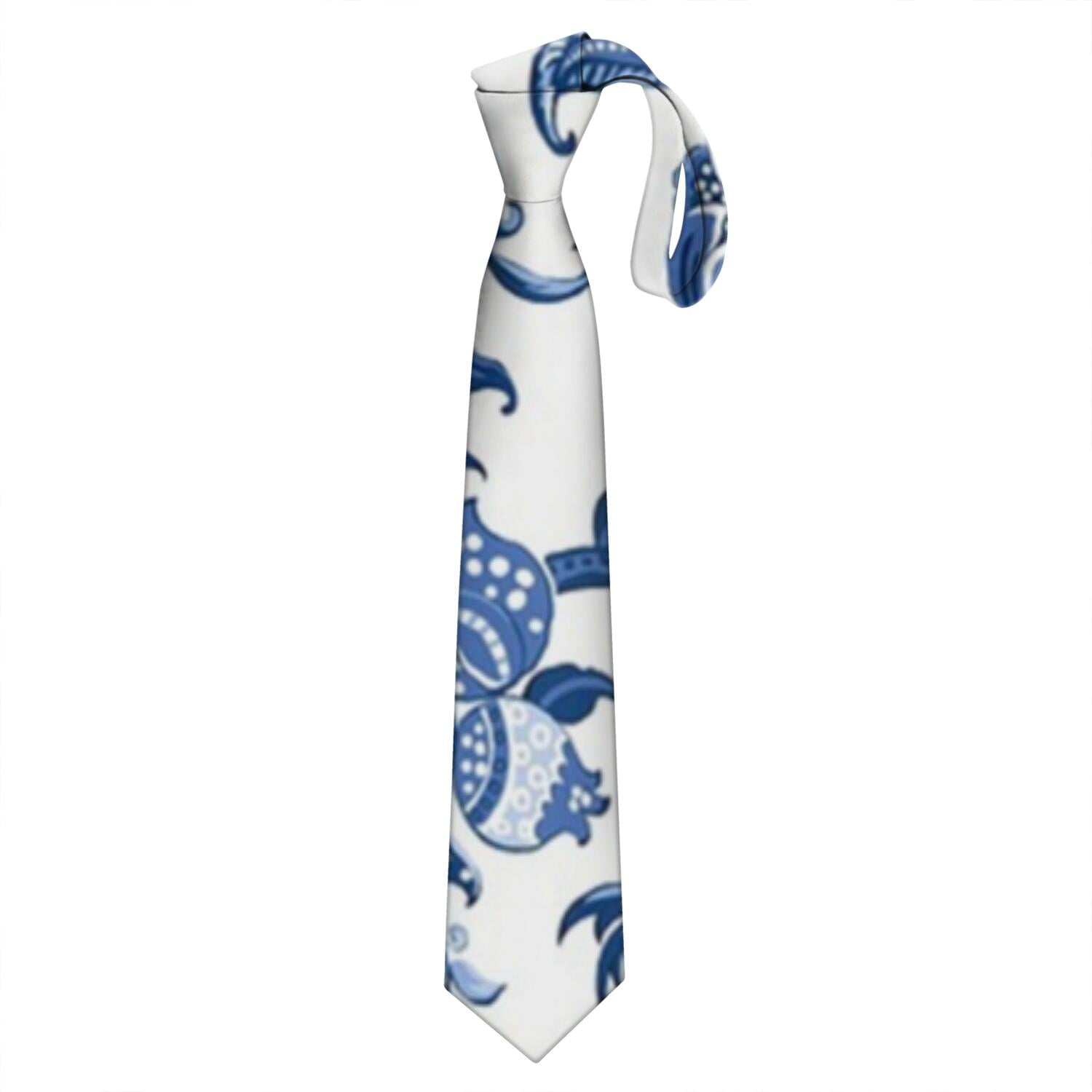 Spring Tie & Floral Tie Design: Aesthetic Watercolor Tie, Romantic Gift ...