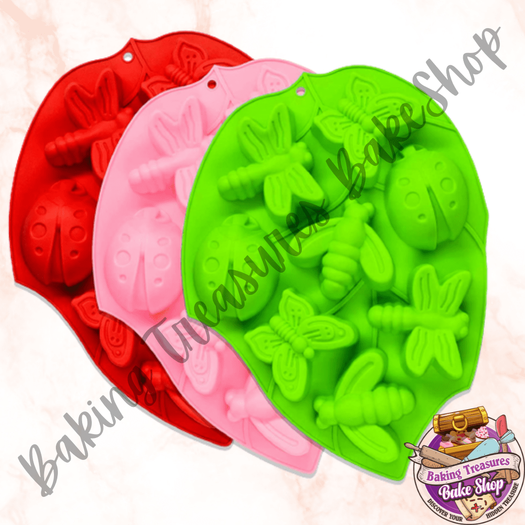 Spring Time Bugs Silicone Mold - Walmart.com