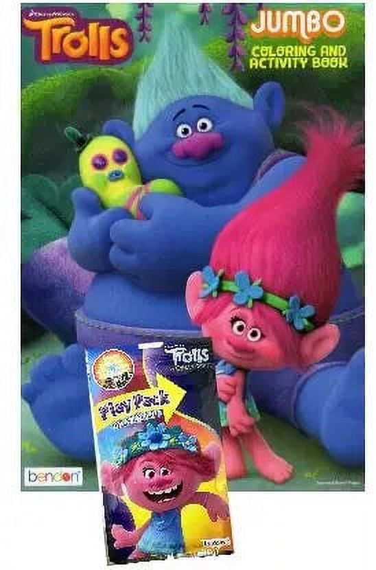 Spring Time Coloring & Activity Book with Play Pack Featuring Trolls ...