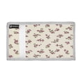 Spring Tiny Flowers Beige Background Trifold Wallets Card Holders Coin ...