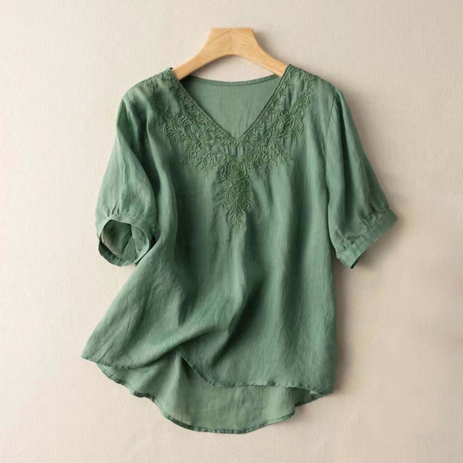 Spring Tops for Women Short Sleevet Shirts for Women Spring Summer 2025 ...