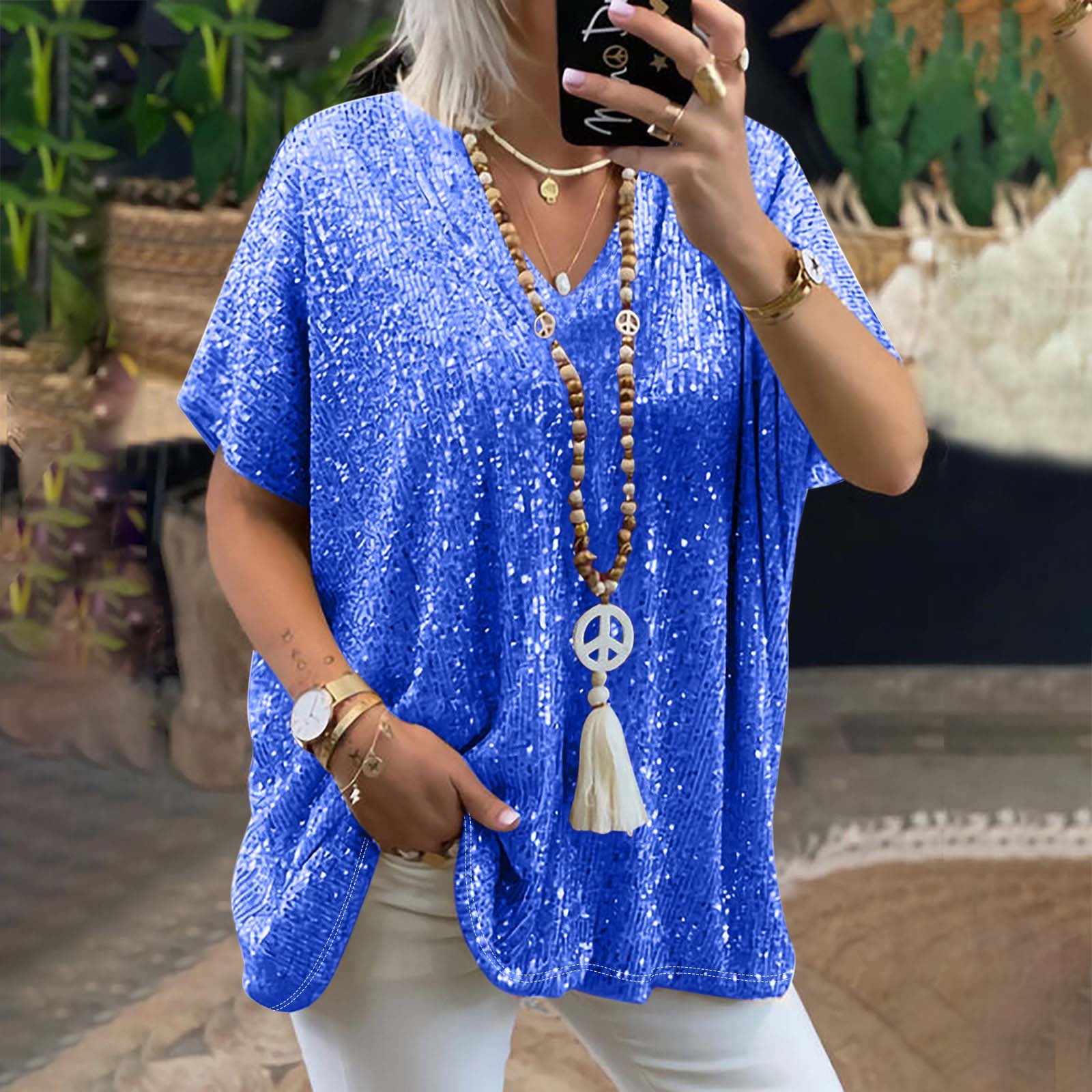 Spring Tops for Women Long Sleeve Shirts for Women under $10 Women Sexy ...