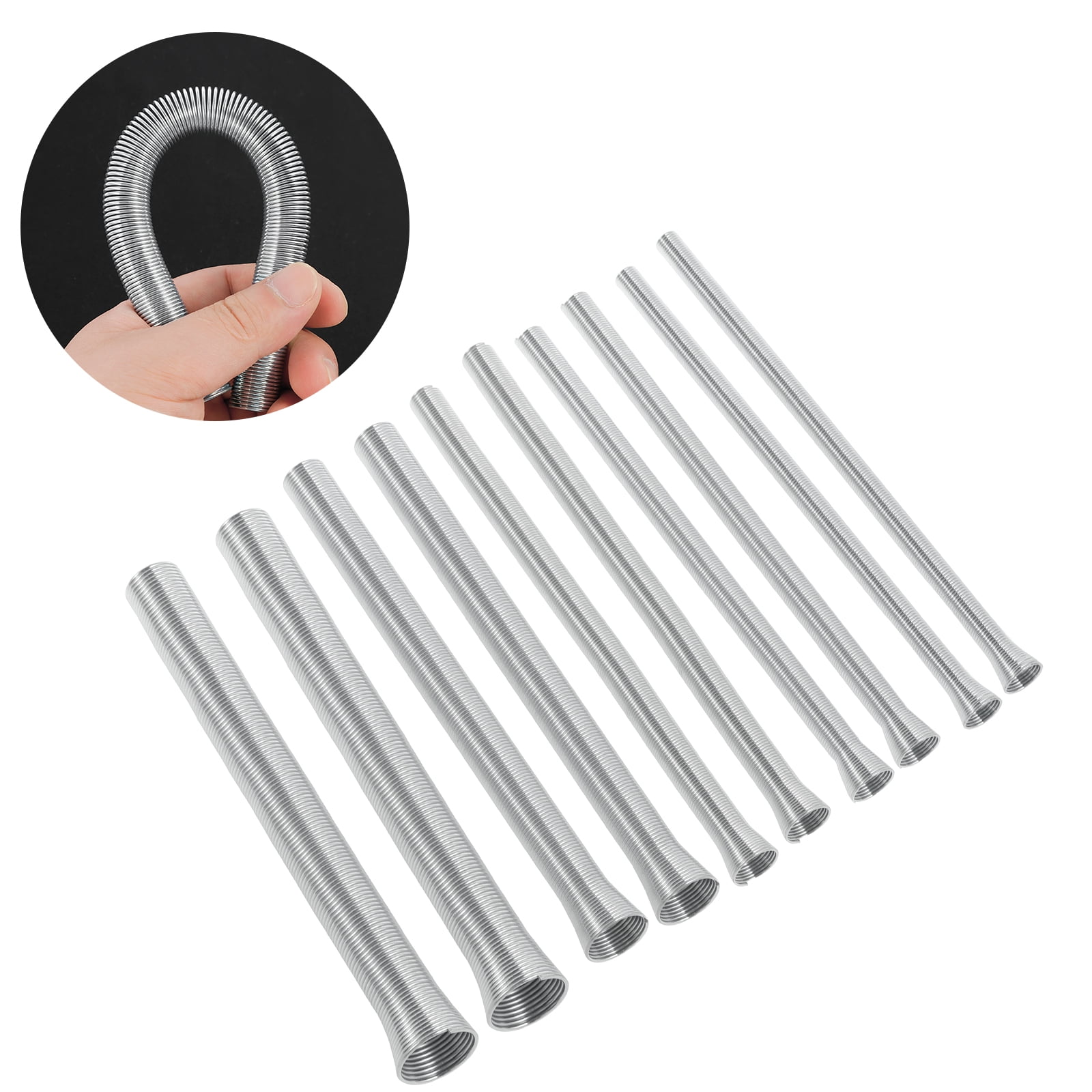 Spring Tubing Benders Kit Steel Spring Tube Bender Extended Easy to Use ...