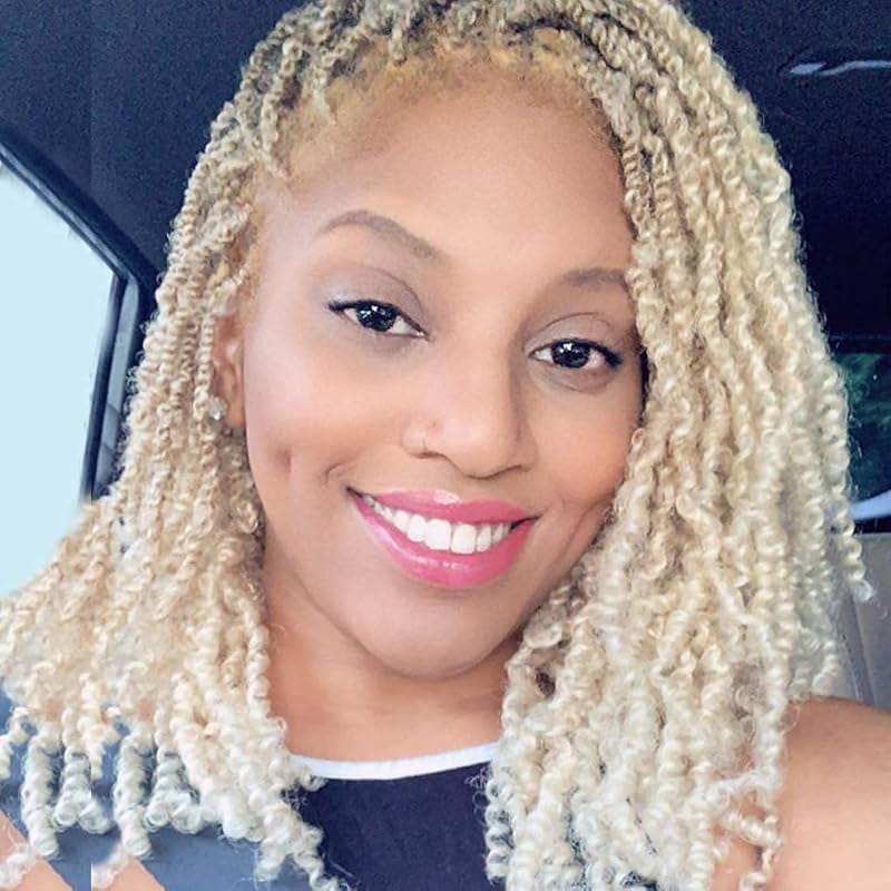 Spring Twist Hair 14 Inch Spring Twist Crochet Hair 6 Packs Spring ...