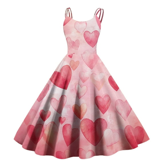 Spring Valentines Dress for Women Elegant Off Shoulder Sleeveless ...