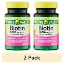 Spring Valley Extra Strength Biotin Plus Keratin Tablets Dietary ...