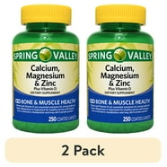 Spring Valley Potassium Heart Health Dietary Supplement Caplets, 99 mg ...