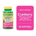 Spring Valley Cranberry Dietary Supplement Softgels, 500mg, 60 Count ...