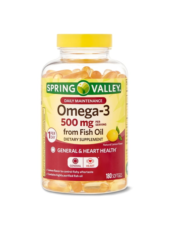 Spring Valley Fish Oils in Spring Valley - Walmart.com