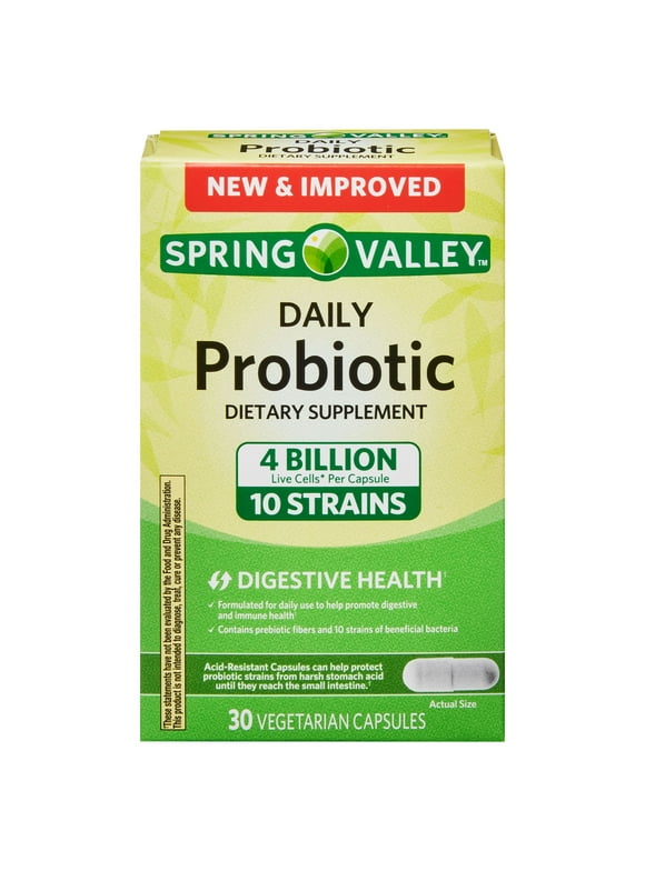 Spring Valley Probiotics in Spring Valley - Walmart.com