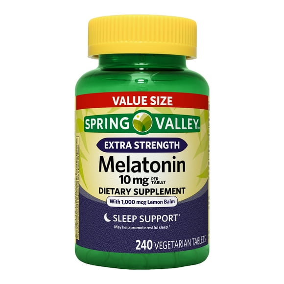 Melatonin in Sleep Support Supplements - Walmart.com