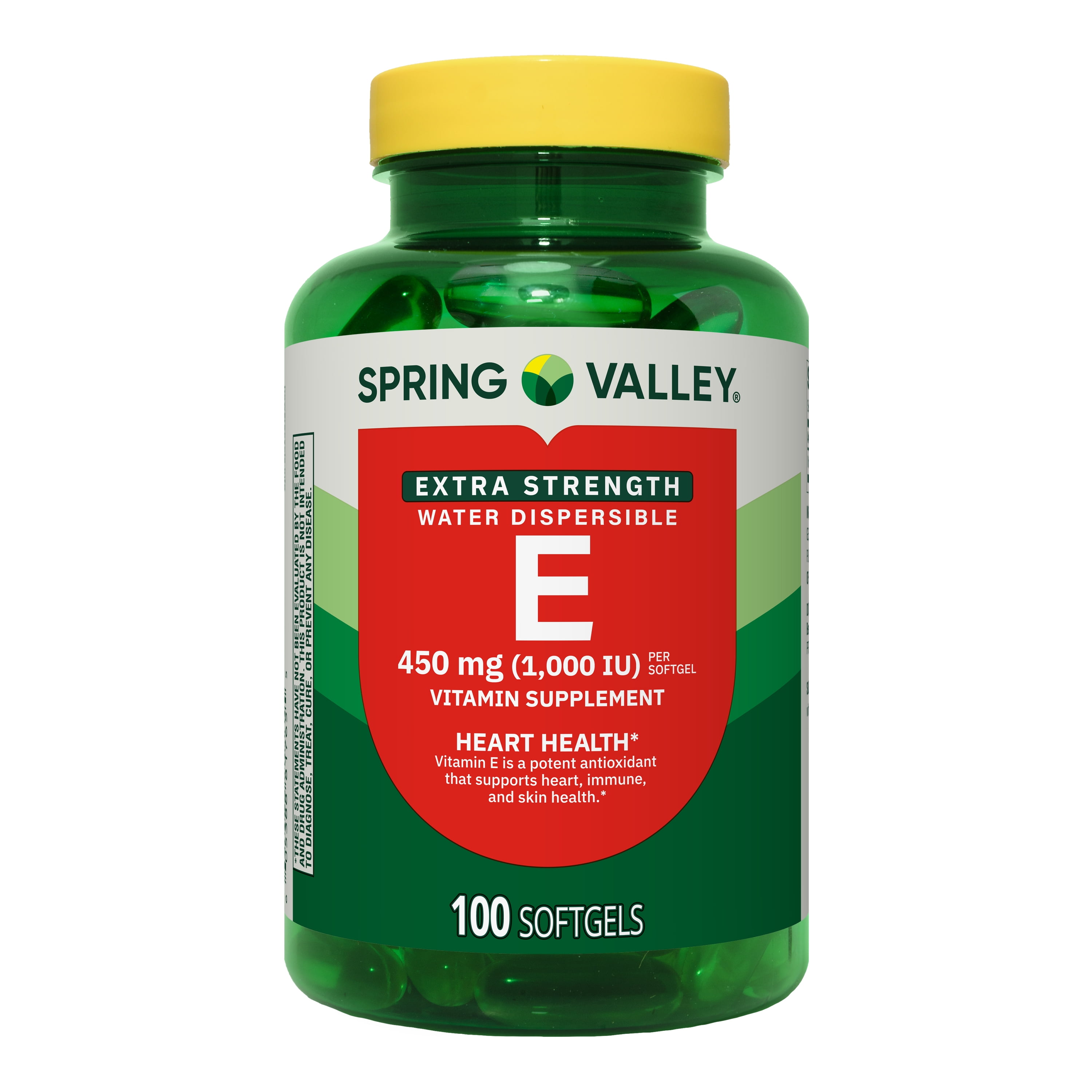 Spring Valley Extra Strength Water Dispersible Vitamin E Supplement ...