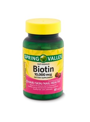 Spring Valley Biotin in Spring Valley - Walmart.com