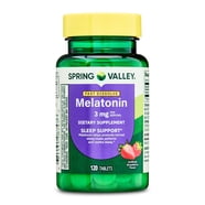 Spring Valley Melatonin 1mg | Digest - Walmart Business Supplies