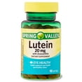 Spring Valley Lutein with Zeaxnthin Dietary Supplements, 20 mg, 90 ...