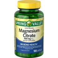 Spring Valley Magnesium Bone & Muscle Health Dietary Supplement Tablets ...
