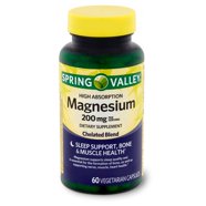 Spring Valley Potassium Heart Health Dietary Supplement Caplets, 99 mg ...