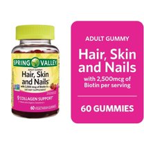 Spring Valley Extra Strength Biotin Plus Keratin Tablets Dietary ...