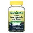 Spring Valley Non GMO KSM-66 Ashwagandha Vegetarian Gummies, Cherry, 60 ...