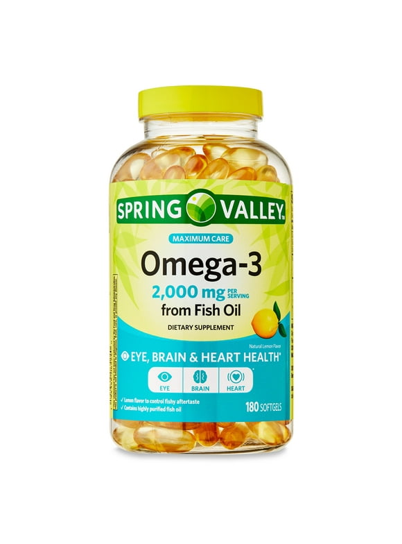 Spring Valley Fish Oils in Spring Valley - Walmart.com