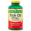 Spring Valley Omega-3 Fish Oil Soft Gels, 1000 mg, 180 Count - Walmart.com