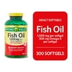 Spring Valley Omega-3 Fish Oil Soft Gels, 1000 mg, 180 Count - Walmart.com