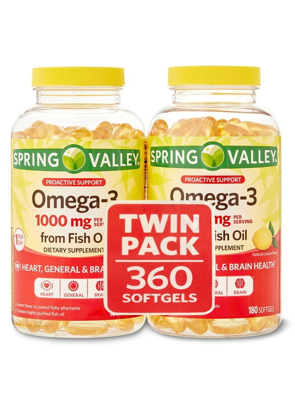 Spring Valley Fish Oils in Spring Valley - Walmart.com