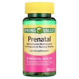 Spring Valley Prenatal Multivitamin/Multimineral for Pregnant and ...