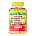 Spring Valley Proactive Support Omega-3 Mini from Fish Oil Dietary ...