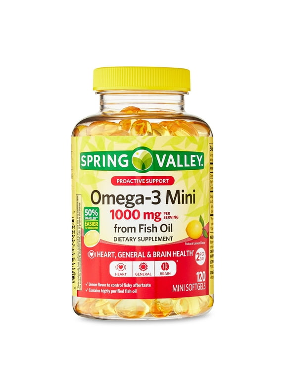 Spring Valley Fish Oils in Spring Valley - Walmart.com