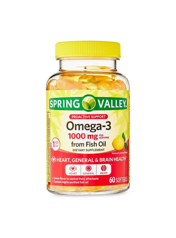 Spring Valley Fish Oils in Spring Valley - Walmart.com