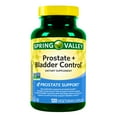Spring Valley Prostate + Bladder Control Dietary Supplement, 120 ...