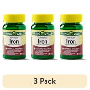 Slow Fe 45mg Iron Supplement Tablets, Gentle Ferrous Sulfate Pills ...