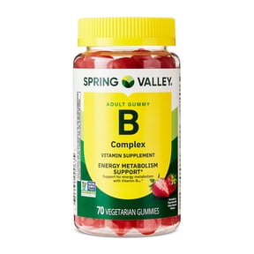 Spring Valley Vitamin B1 Supplement Tablets for Metabolism Support, 250 ...
