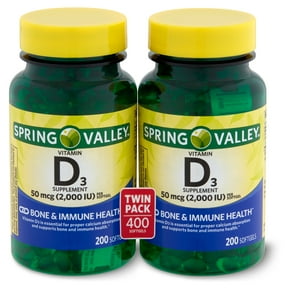 Spring Valley Vitamin D in Spring Valley Vitamins A to Z - Walmart.com
