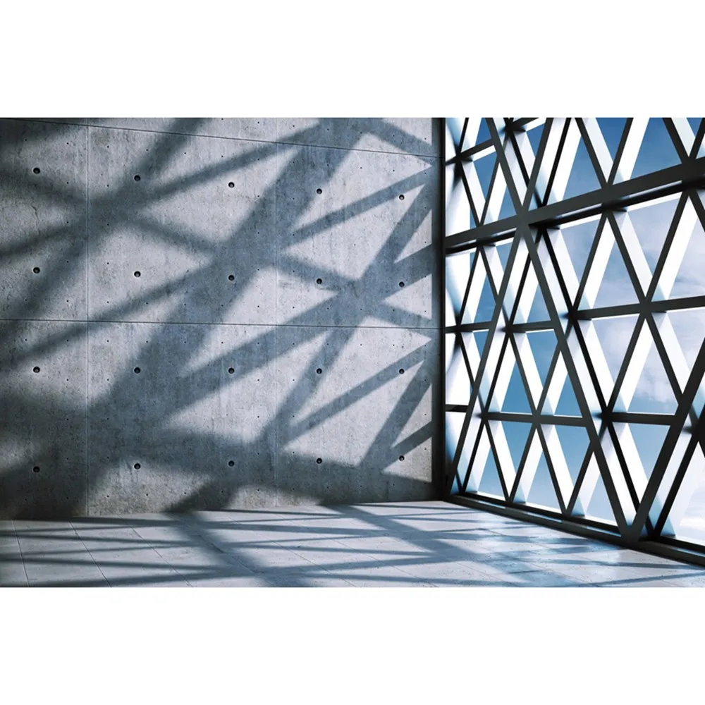 3D Grey Photo Backdrop Geometrical Cemt Marble Texture Home r ...