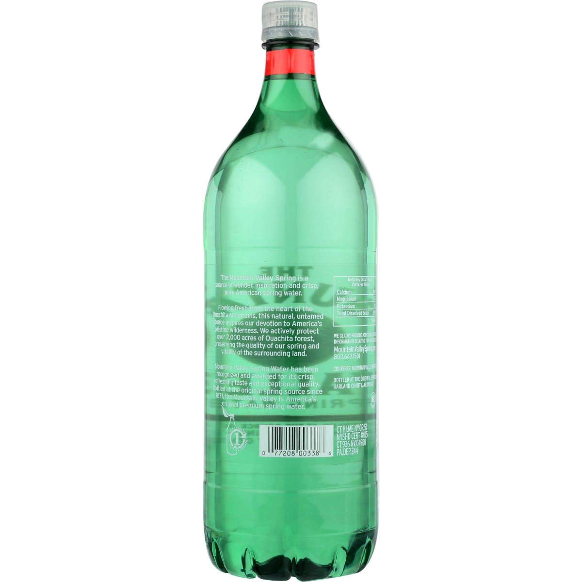 Spring Water, 1.5 Liter Flat Pet Bottle - 12 per case - Walmart.com