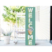 Wood Welcome Porch Sign - Walmart.com