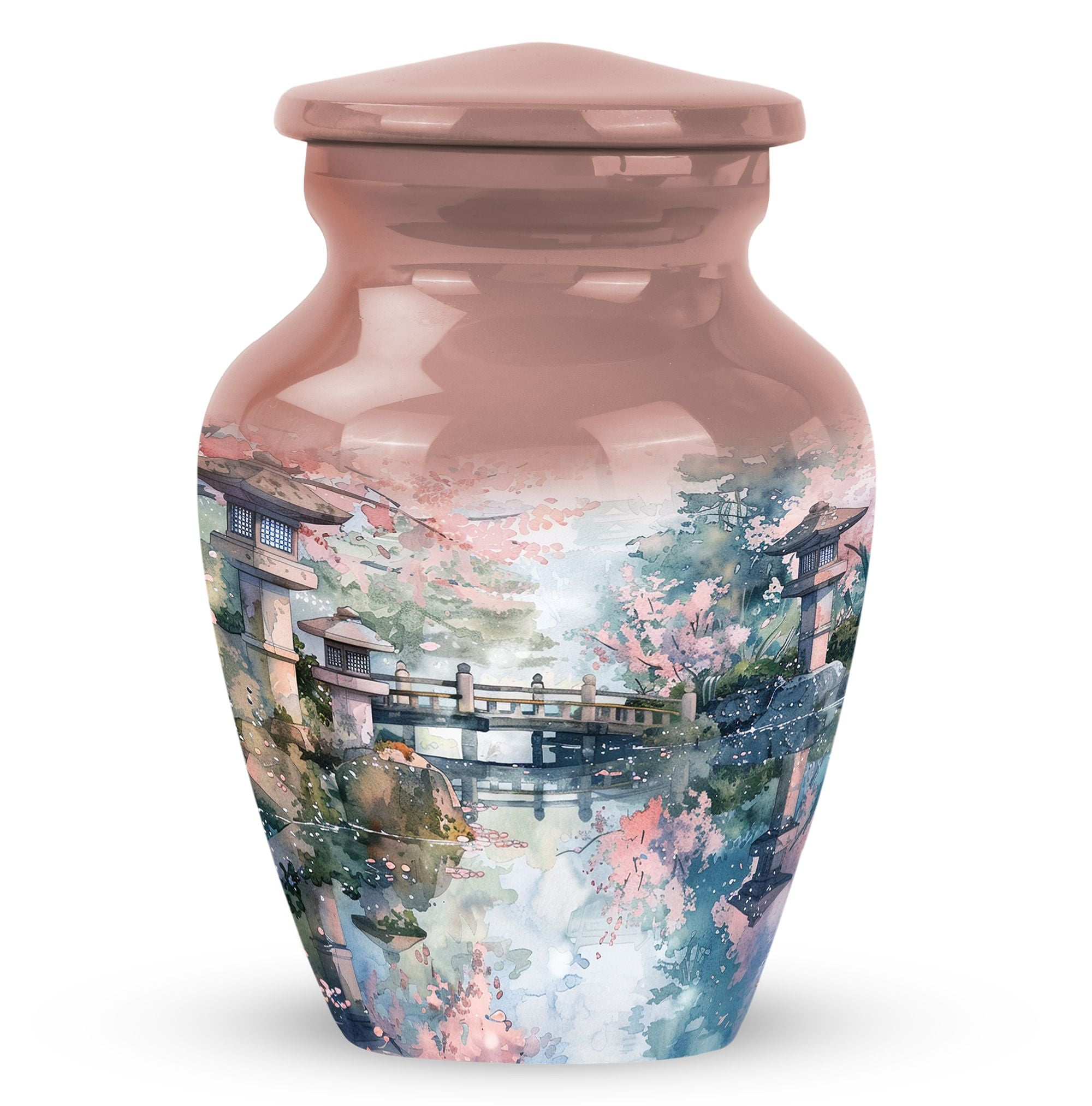 Spring Whispering By The Pond Ash Urns For Humans Keepsake - Funerary ...