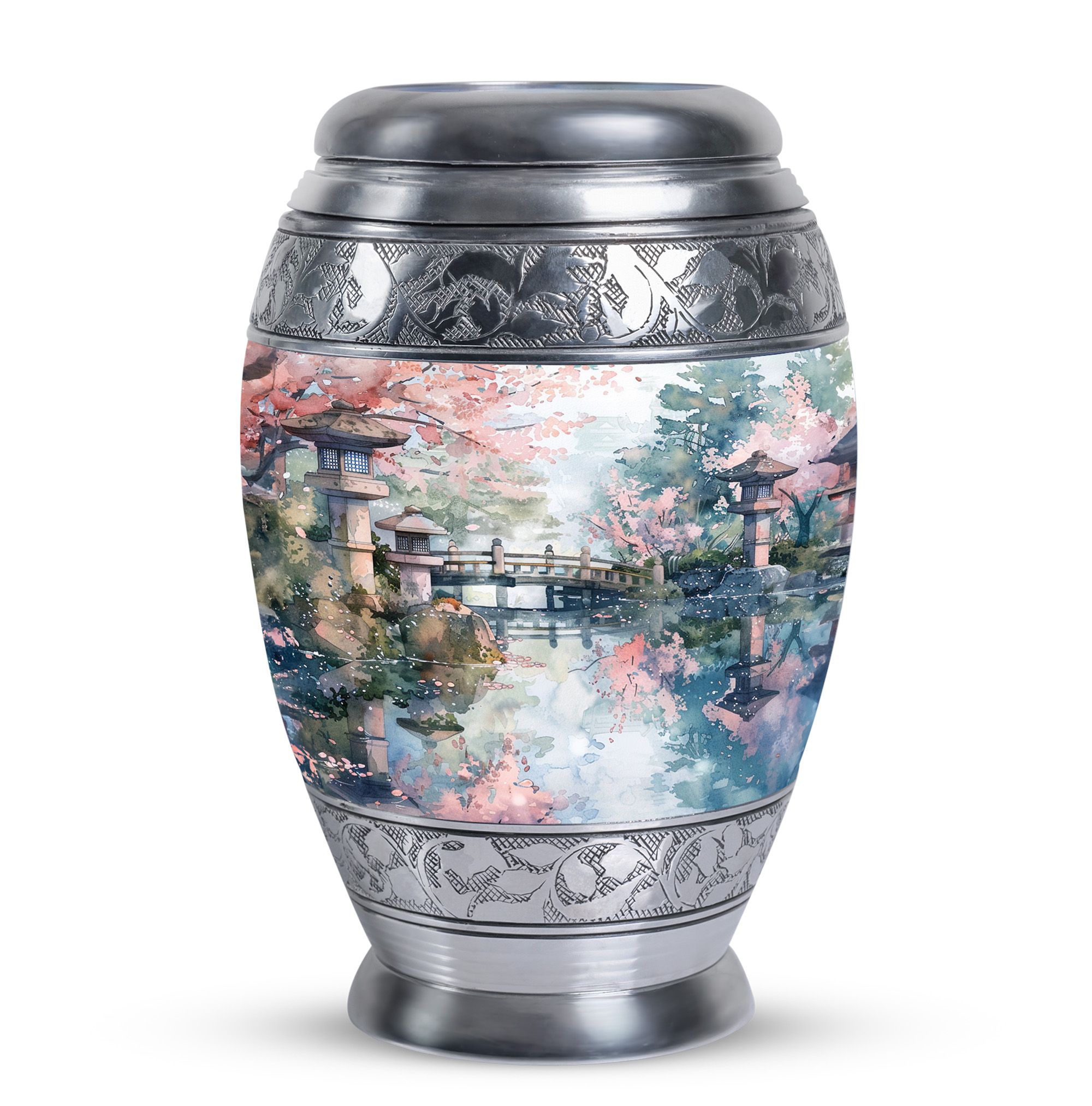 Spring Whispering Pond Little Urns For Human Ashes - Cremation Urns For ...