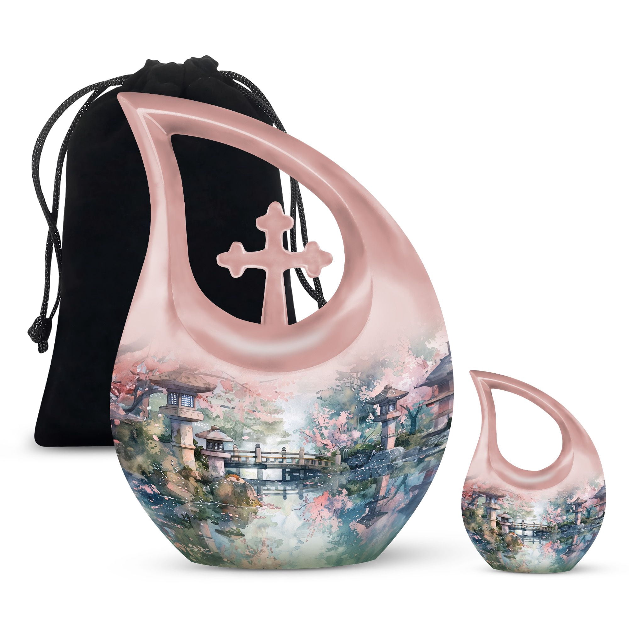 Spring Whispering By The Urn - Funeral Urns For Ashes - Urns For Human ...
