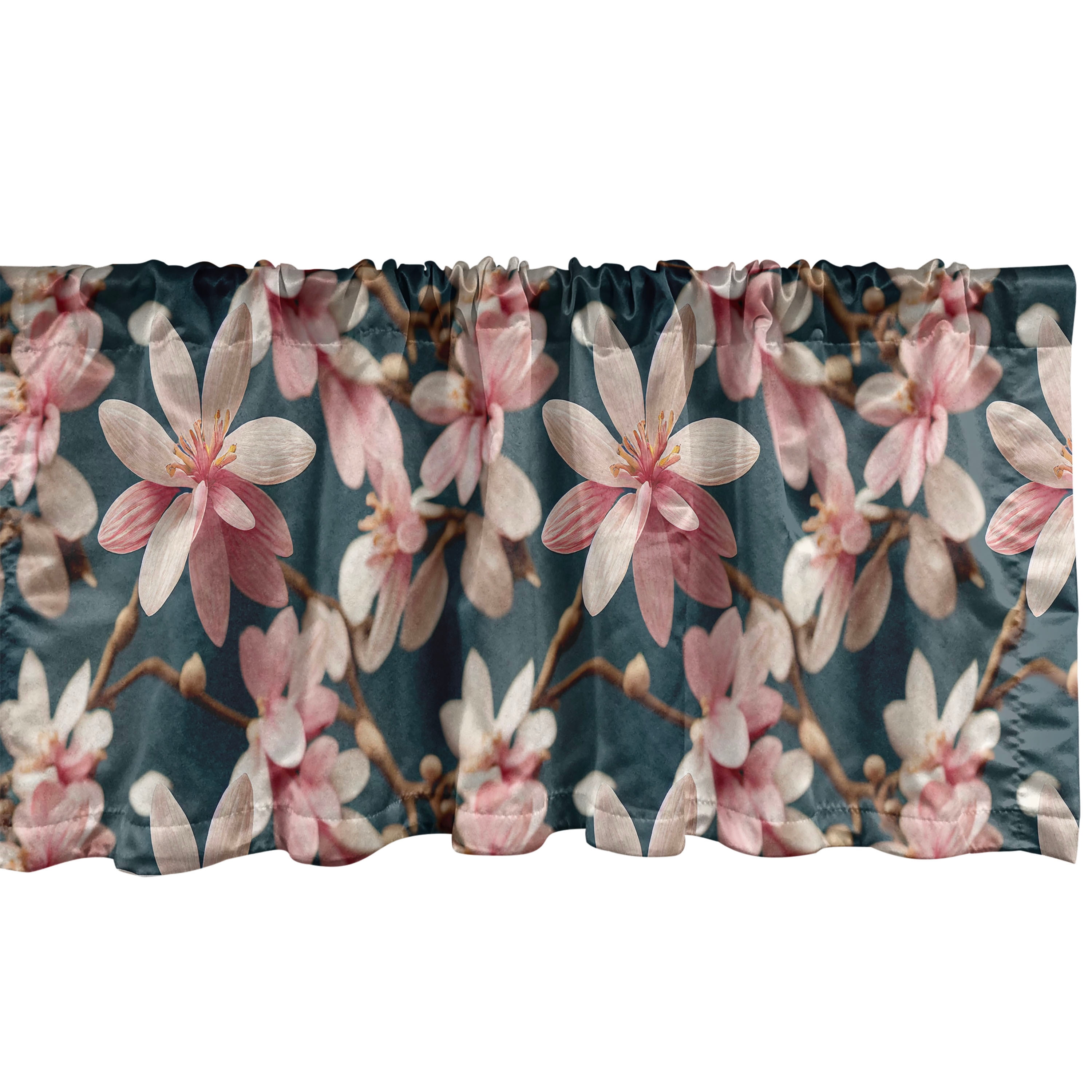 Spring Window Valance, Flourishing Cherry Blossoms and New Hope of the ...