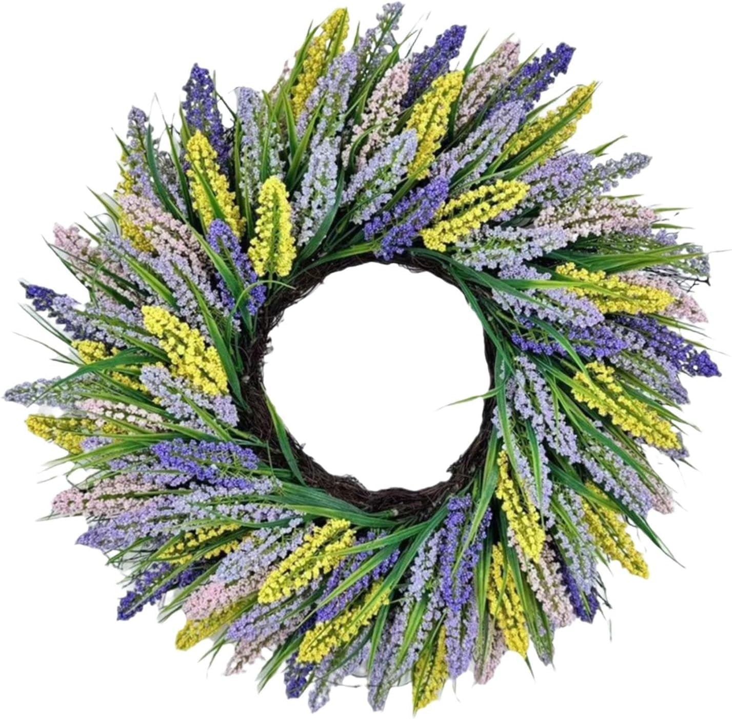 Spring Wreath Floral Wreath Simple Realistic Wedding Party Wreath ...